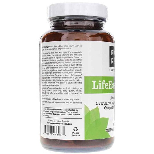 Life Essence Multivitamin, Pure Essence Labs