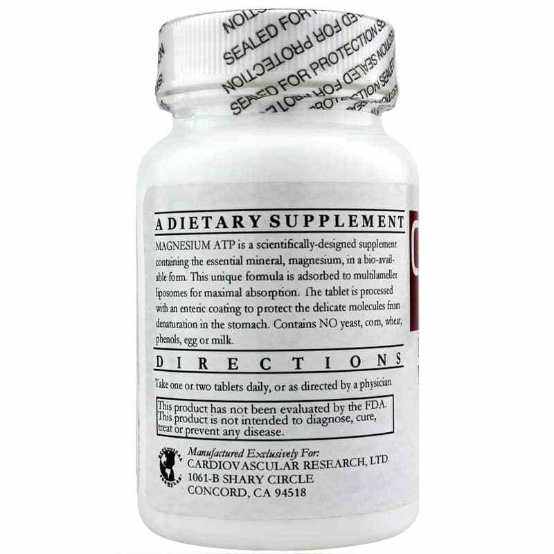 Liposomal Magnesium ATP, Cardiovascular Research