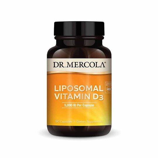 Liposomal Vitamin D3 5000 IU, Dr. Mercola