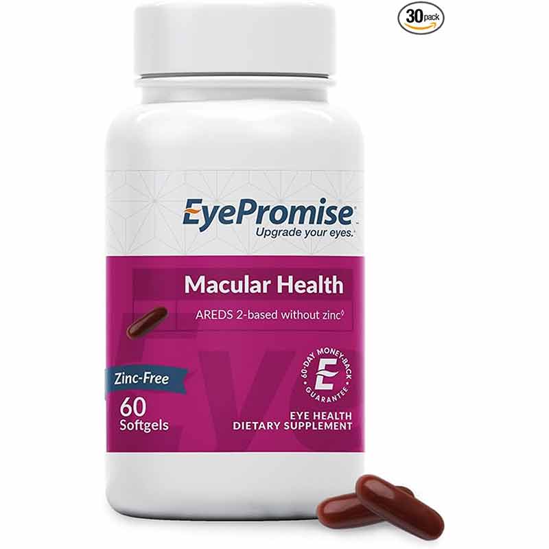 Macular Health AREDS 2 Based Zinc-Free, EyePromise Macular Health AREDS 2 Based Zinc-Free, EyePromise