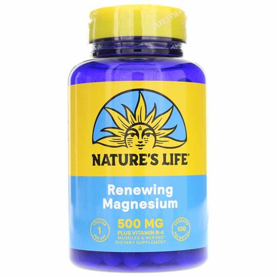 Magnesium 500 Mg, Natures Life