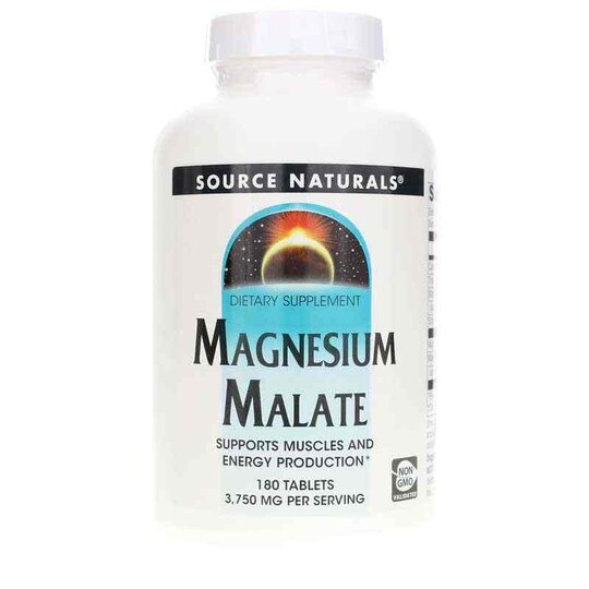 Magnesium Malate, Source Naturals