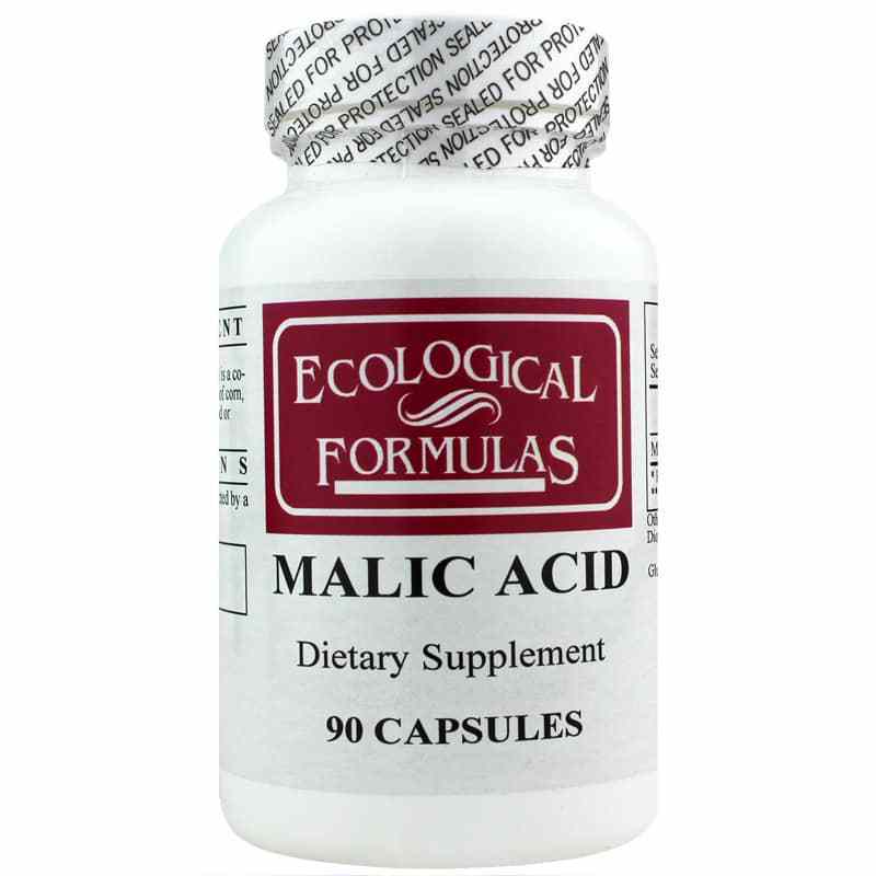 Malic Acid 600 Mg, Ecological Formulas