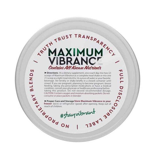 Maximum Vibrance Multi-Supplement Powder, Vibrant Health