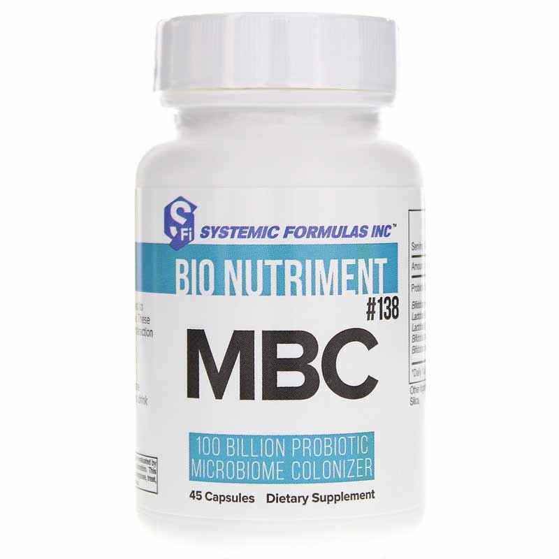 MBC Microbiome Colonizer, Systemic Formulas