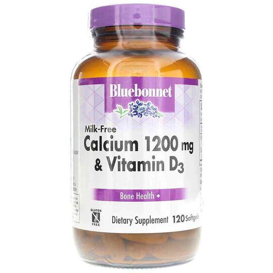 Milk-Free Calcium 1200 Mg, Bluebonnet
