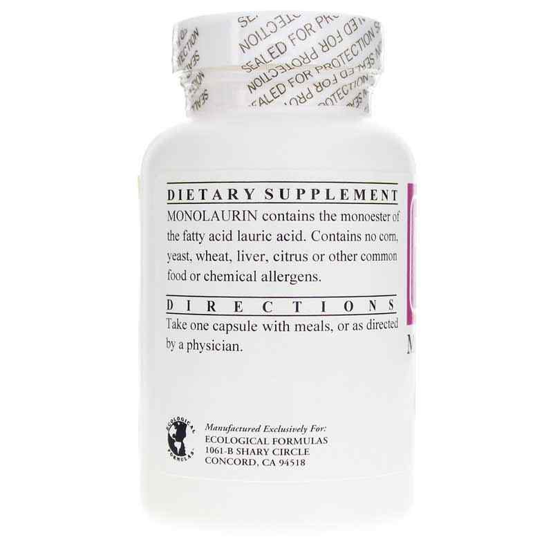 Monolaurin 600 mg, Ecological Formulas