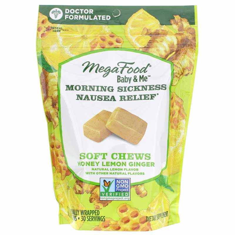 Morning Sickness Nausea Relief Soft Chews MegaFood morning-sickness-nausea-relief-soft-chews-megafood