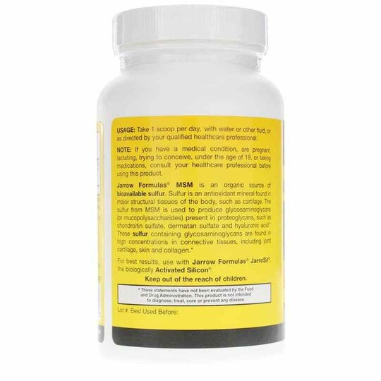 MSM Powder, Jarrow Formulas