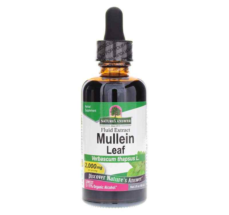 Mullein Leaf Extract, Natures Answer