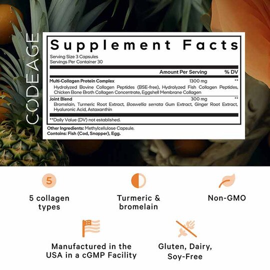 Multi Collagen + Joint Blend, Codeage