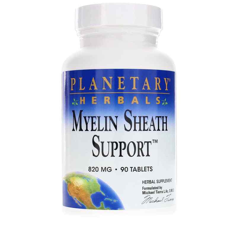 Myelin Sheath Support 820 Mg, Planetary Herbals