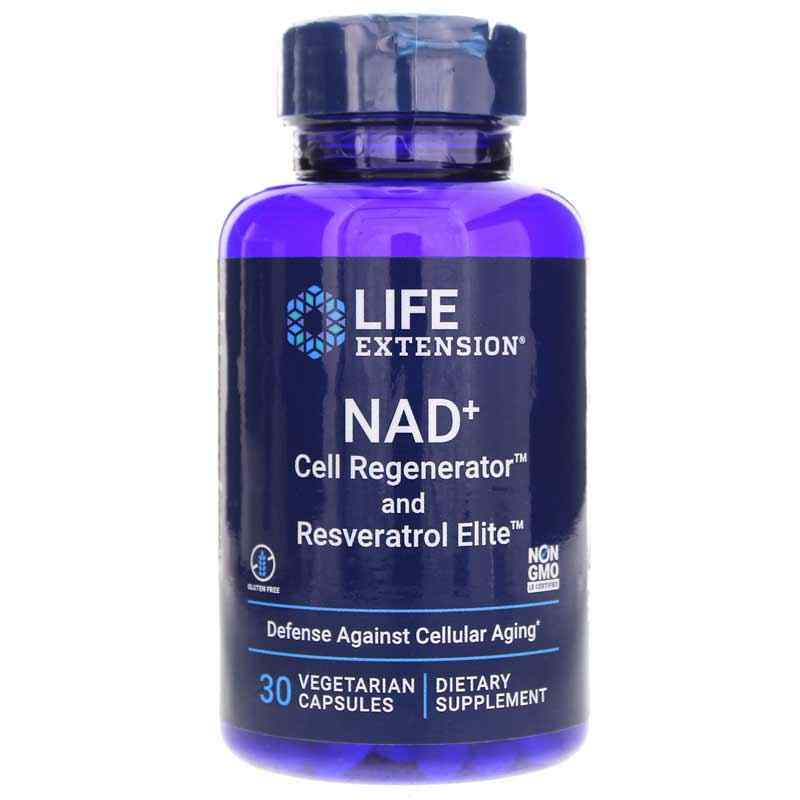 NAD+ Cell Regenerator & Resveratrol, Life Extension
