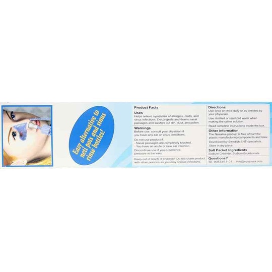Nasaline Nasal Rinsing System, Squip Nasaline Nasal Rinsing System, Squip