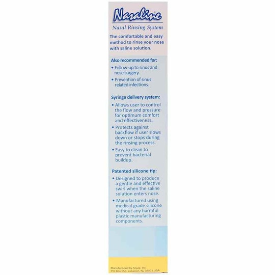 Nasaline Nasal Rinsing System, Squip Nasaline Nasal Rinsing System, Squip
