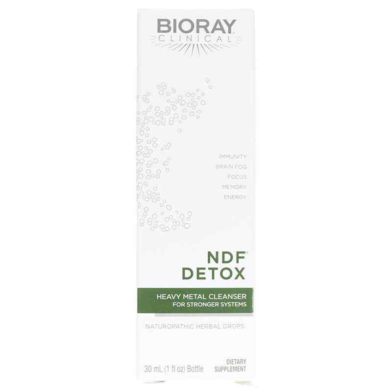 NDF Detox Heavy Metal Cleanser, BioRay
