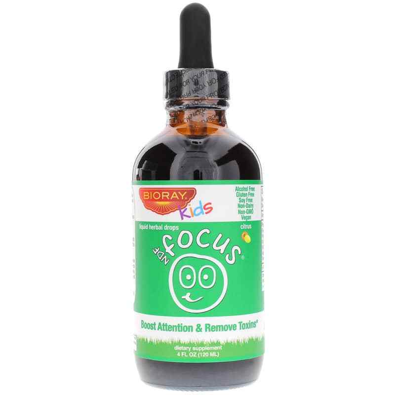 NDF Focus Herbal Drops, BioRay Kids