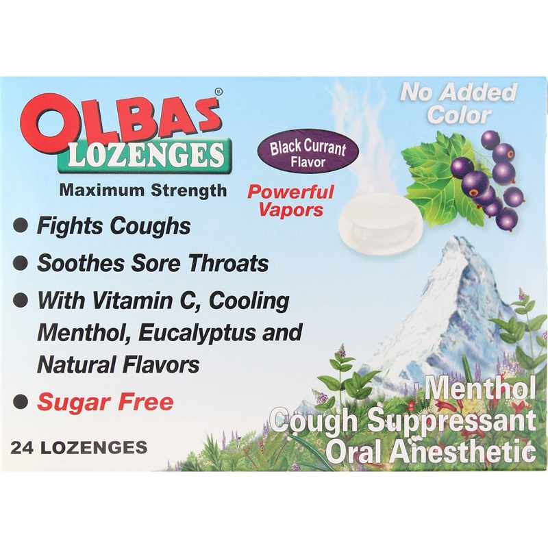 Olbas Lozenges Maximum Strength, Olbas
