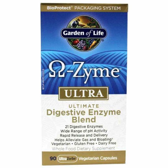Omega-Zyme Ultra Digestive Enzyme Blend, Garden of Life