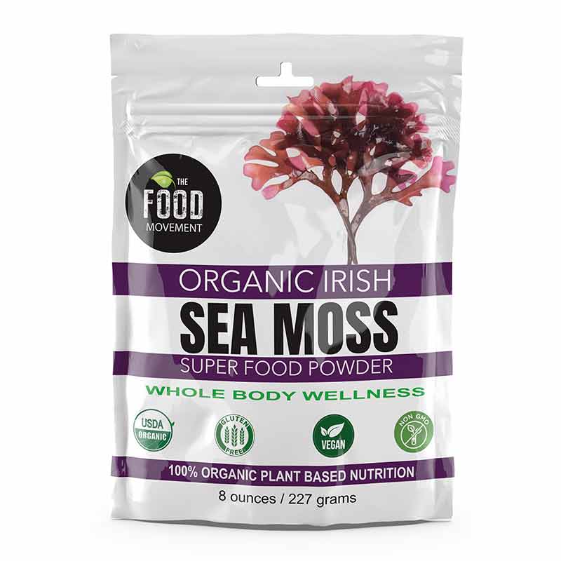 Organic Irish Sea Moss Powder, The Food Movement
