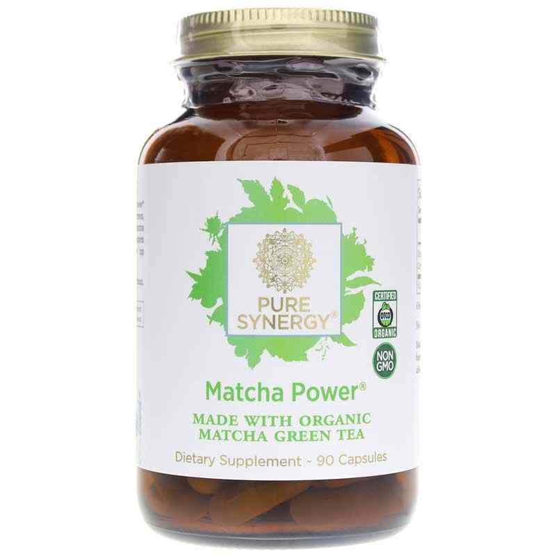 Organic Matcha Power Capsules, Pure Synergy