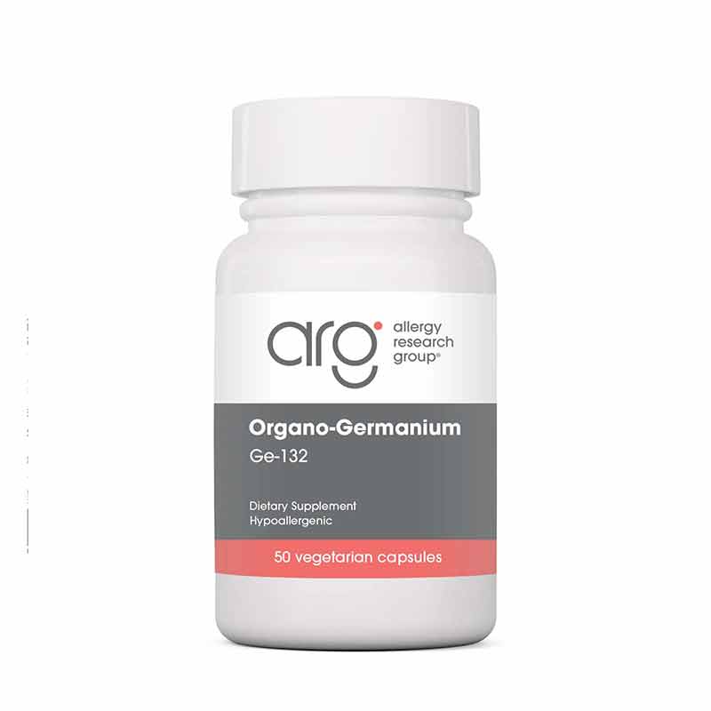 Organo-Germanium Ge-132 Capsules, Allergy Research Group