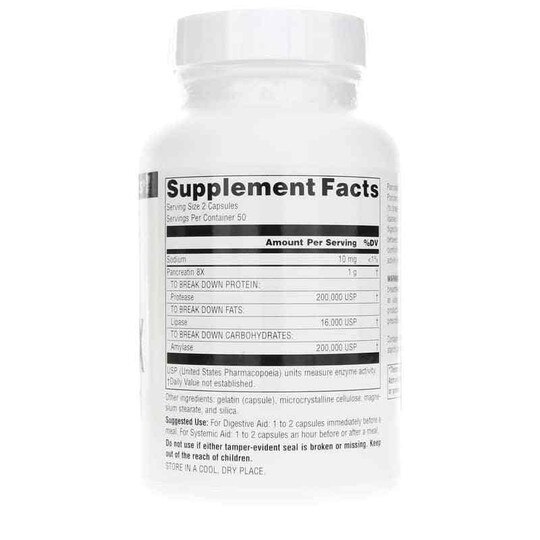 Pancreatin 8X 500 Mg