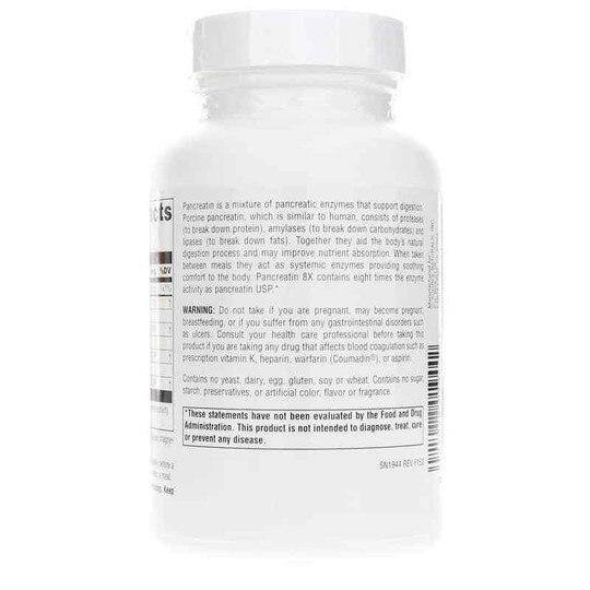 Pancreatin 8X 500 Mg