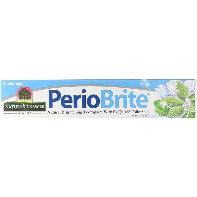 PerioBrite Toothpaste Wintermint, Natures Answer