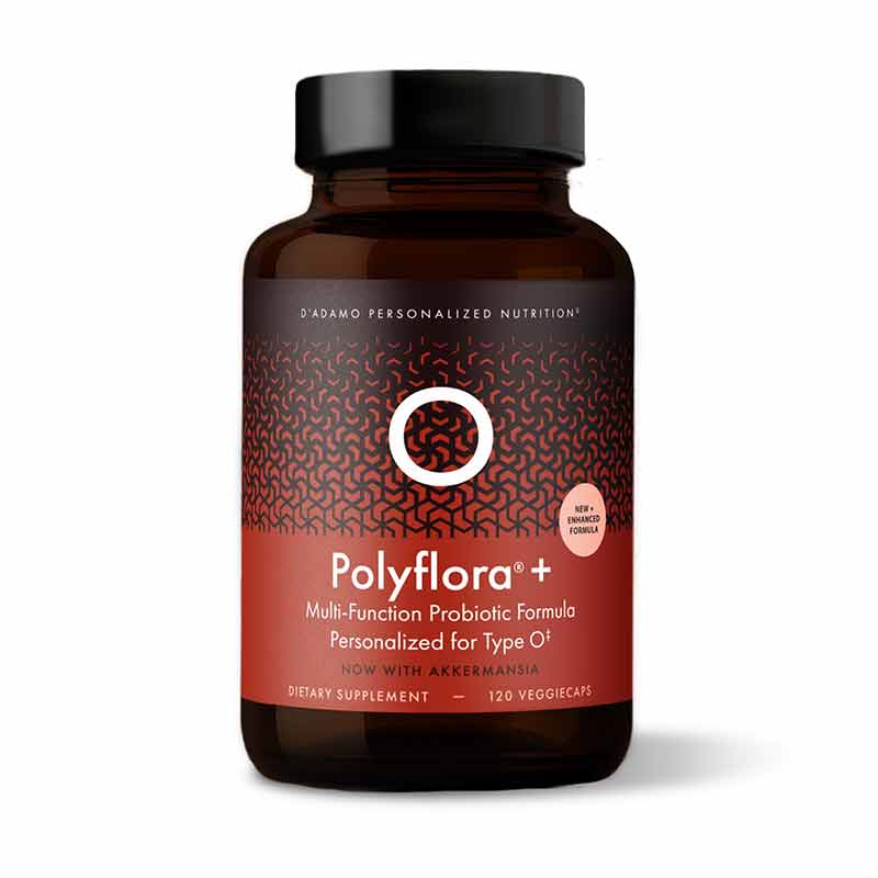 Polyflora + Type O, D'Adamo Personalized Nutrition