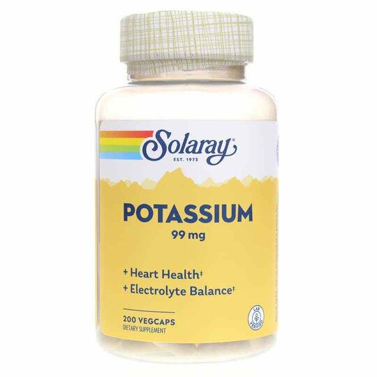 Potassium 99 Mg, Solaray