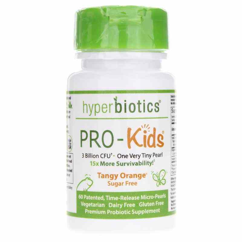 PRO-Kids 3 Billion CFU Tangy Orange, Hyperbiotics