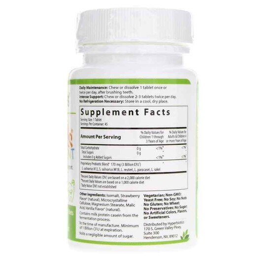 PRO-Kids ENT Strawberry Vanilla, Hyperbiotics