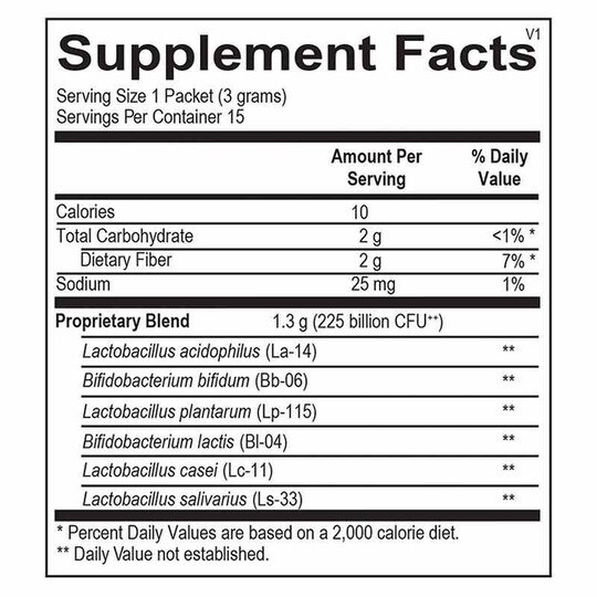 Probiotic 225, Ortho Molecular