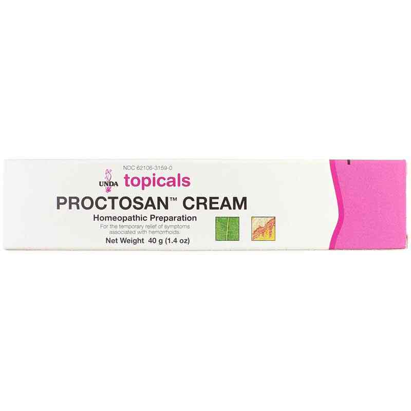 Proctosan Cream, Unda