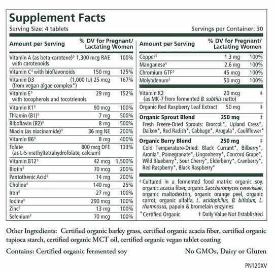 PureNatal Tablets, Pure Synergy