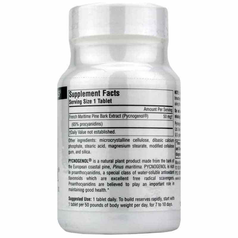 Pycnogenol 50 Mg, Source Naturals