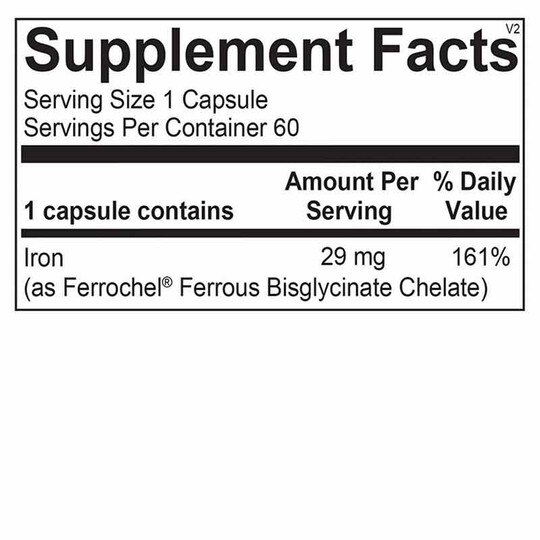 Reacted Iron, Ortho Molecular