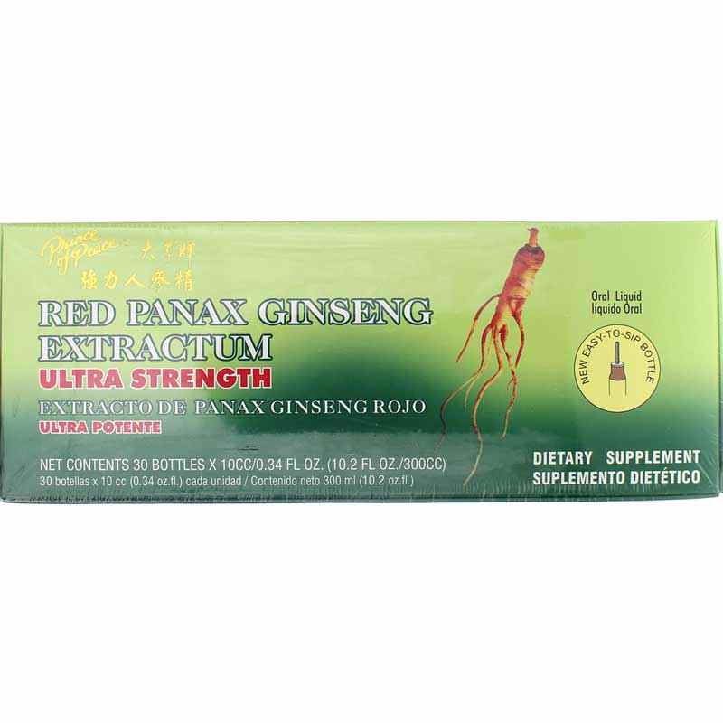 Red Panax Ginseng Extractum Ultra Strength, Prince of Peace