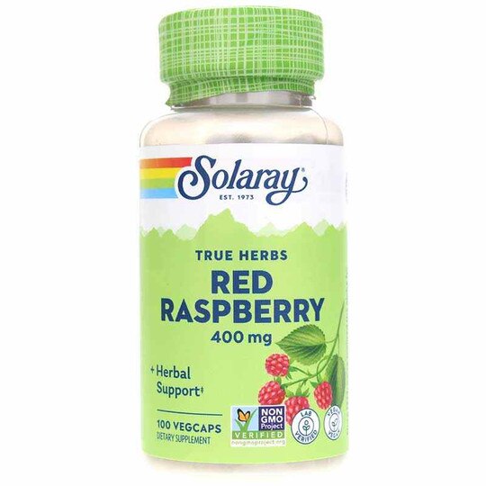 Red Raspberry 400 Mg, Solaray