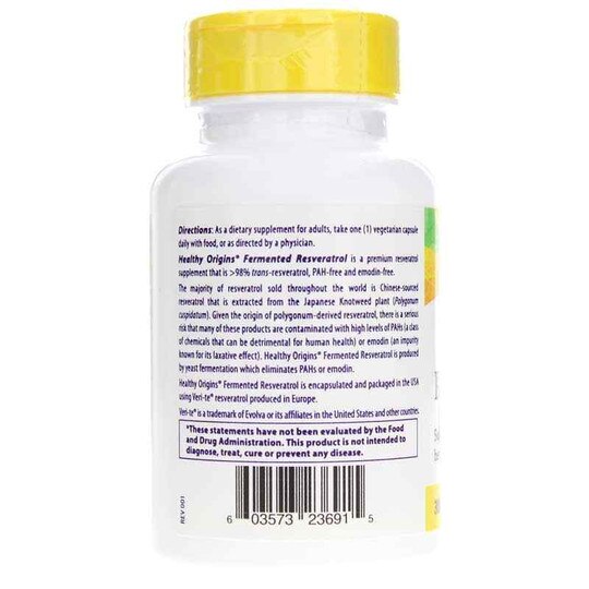 Resveratrol with Red Wine Extract 300 Mg, Healthy Origins