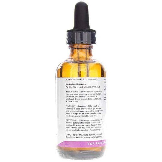 Serotonin, Professional Complementary Health Formulas