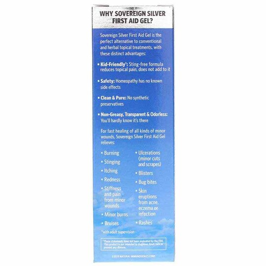 Silver First Aid Gel, Sovereign Silver