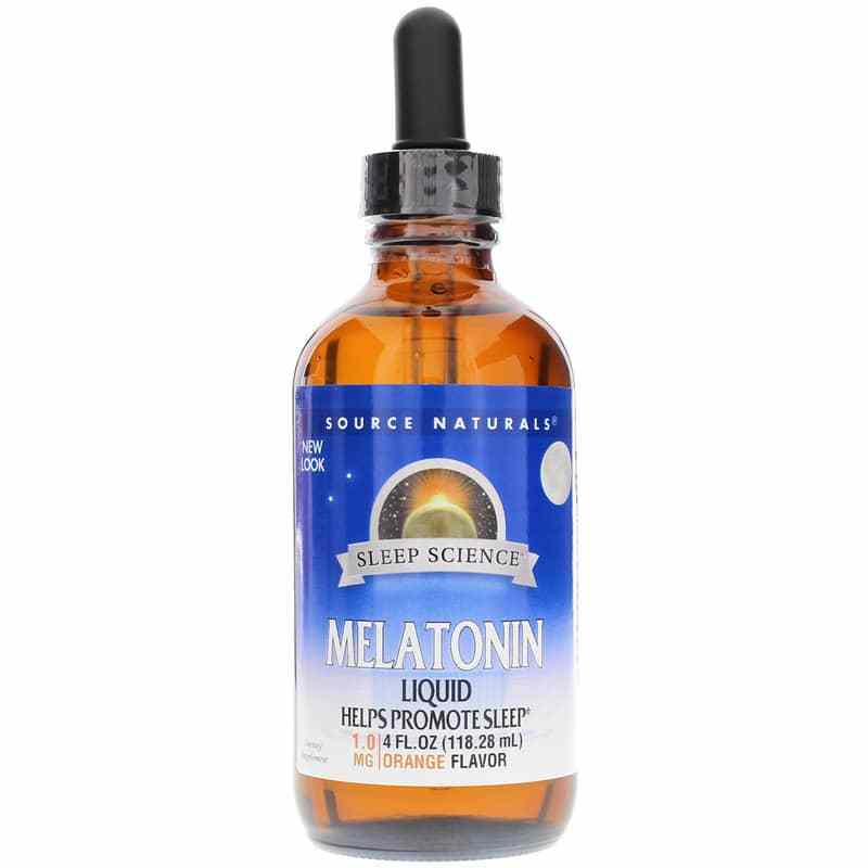 Sleep Science Melatonin Liquid, Source Naturals