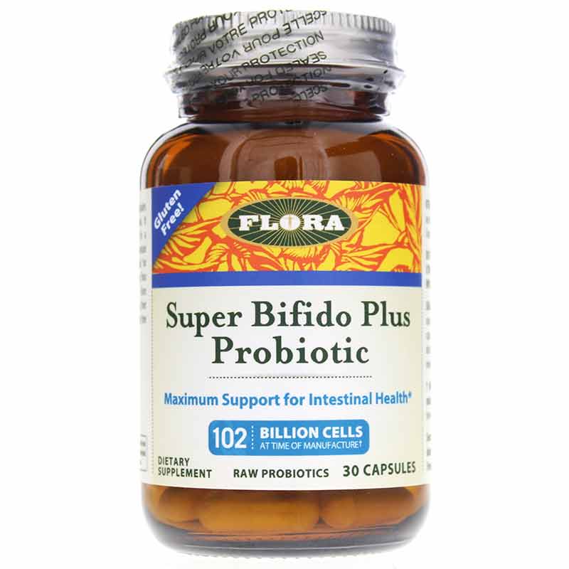 Super Bifido Plus Probiotic 102 Billion Cells, Flora