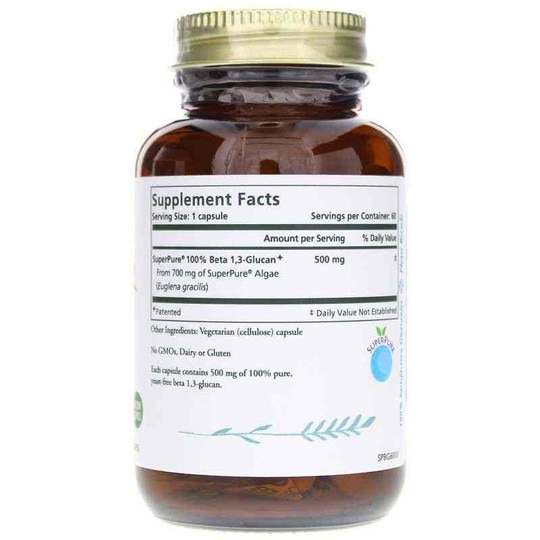 SuperPure Beta 1 3 Glucan, 60 Veg Capsule, Pure Synergy SuperPure Beta 1 3 Glucan, 60 Veg Capsule, Pure Synergy