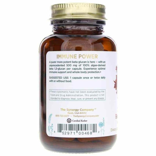 SuperPure Beta 1 3 Glucan, 60 Veg Capsule, Pure Synergy SuperPure Beta 1 3 Glucan, 60 Veg Capsule, Pure Synergy