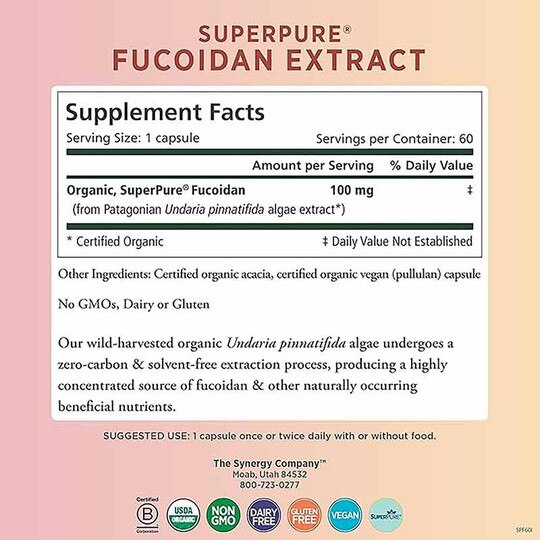 SuperPure Fucoidan, Pure Synergy