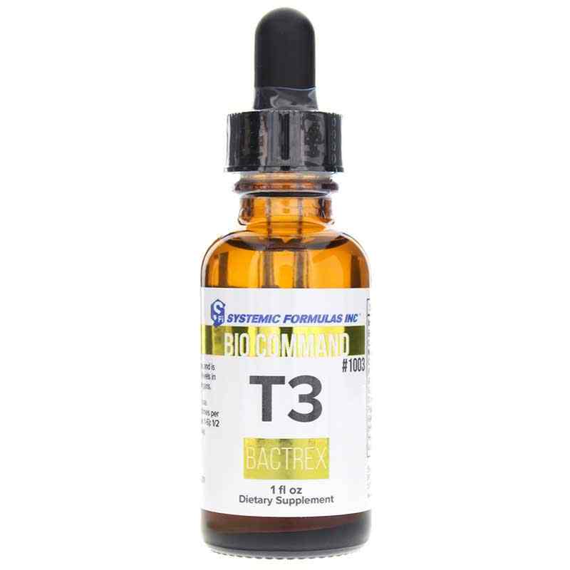 T3 Bactrex Tincture, Systemic Formulas