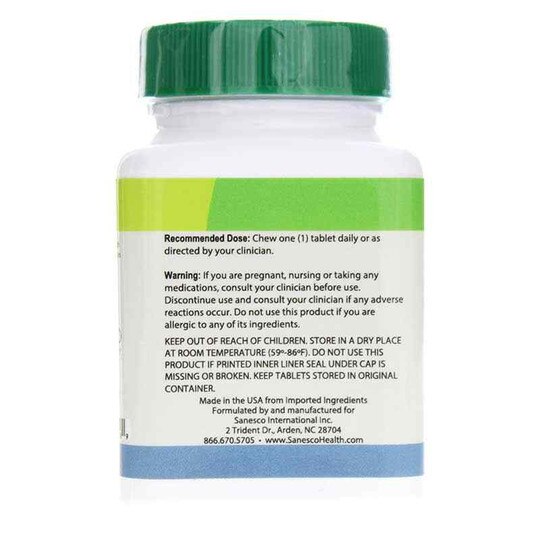 Tranquilent Chewable Inhibitory Support for Relaxation, Sanesco